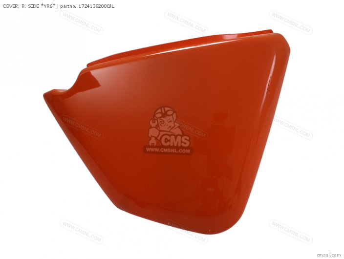 17241362000JL: Cover, R. Side *yr6* Honda - buy the 17241-362-000JL at ...