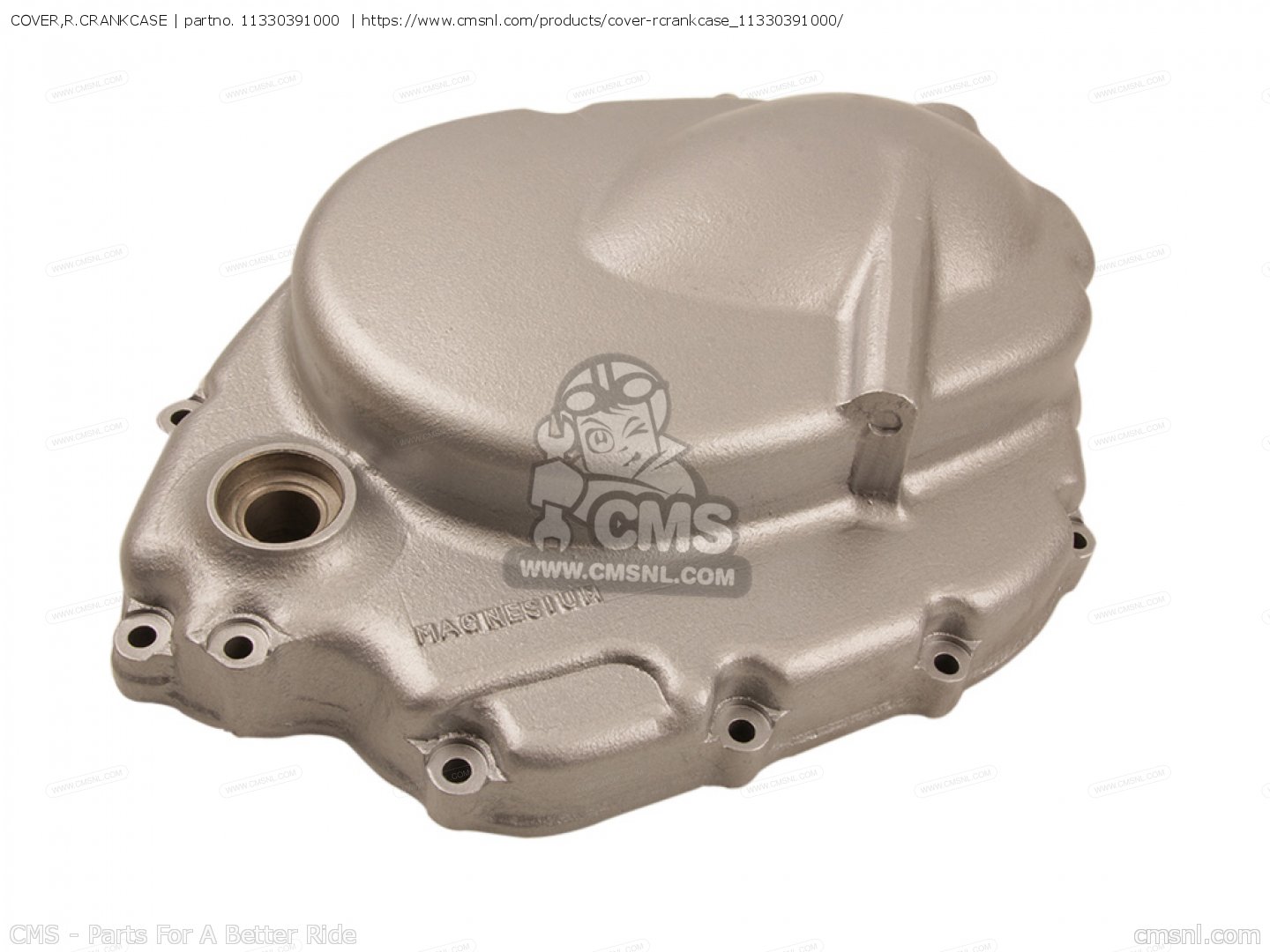 COVER,R.CRANKCASE for XL175 K3 1976 USA - order at CMSNL
