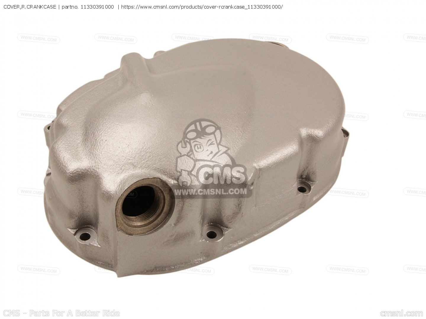 COVER,R.CRANKCASE for XL175 K3 1976 USA - order at CMSNL