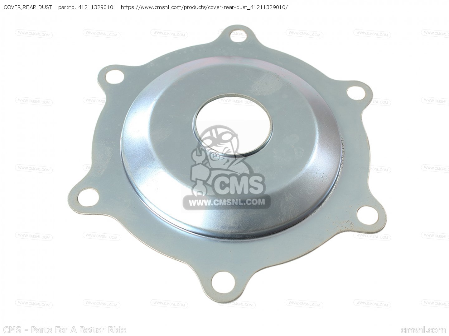 41211329010: COVER,REAR DUST Honda - buy the 41211-329-010 at CMSNL