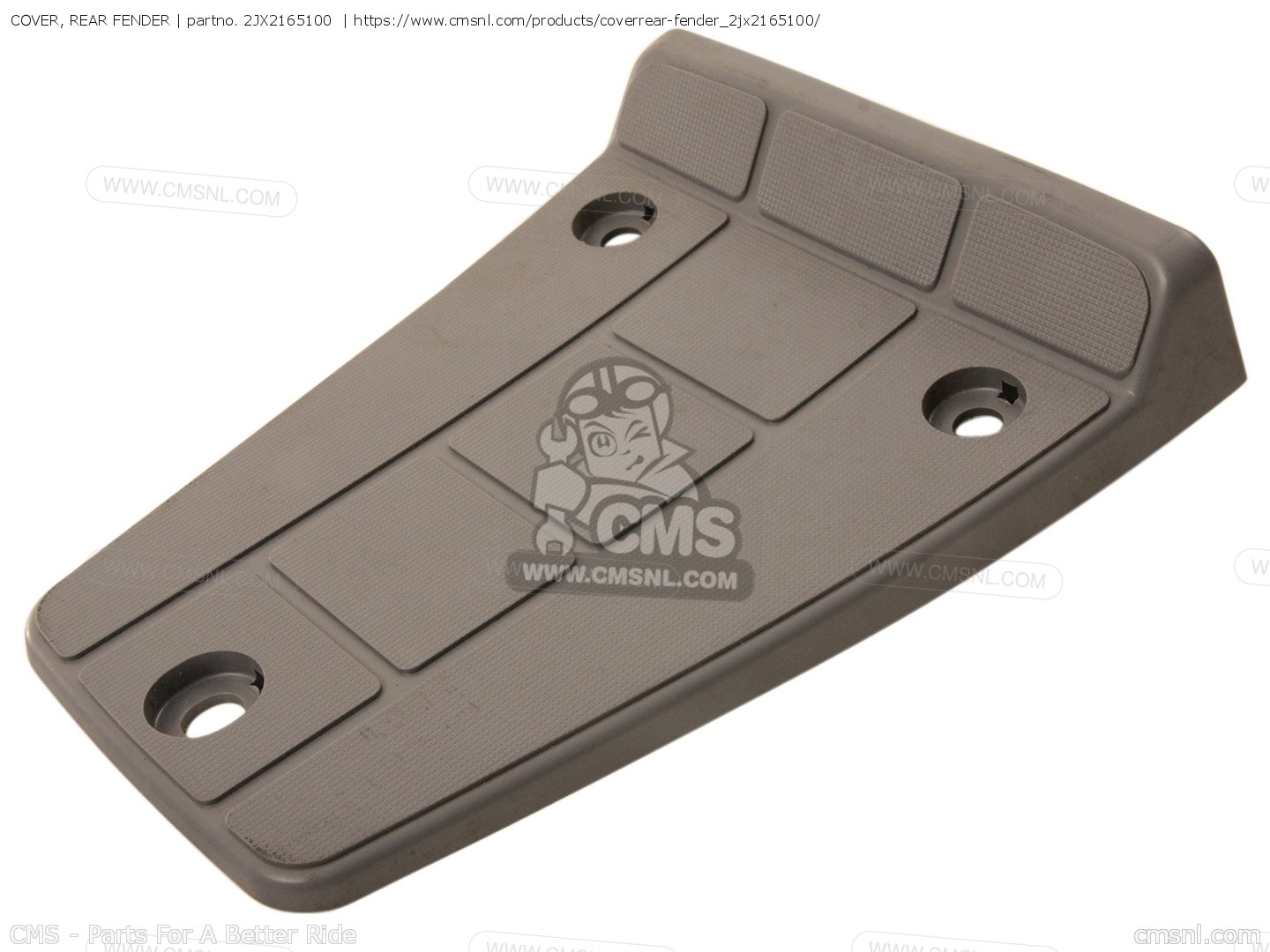 COVER, REAR FENDER for TW200 TW200C TRAILWAY 2001 (1) USA CALIFORNIA ...