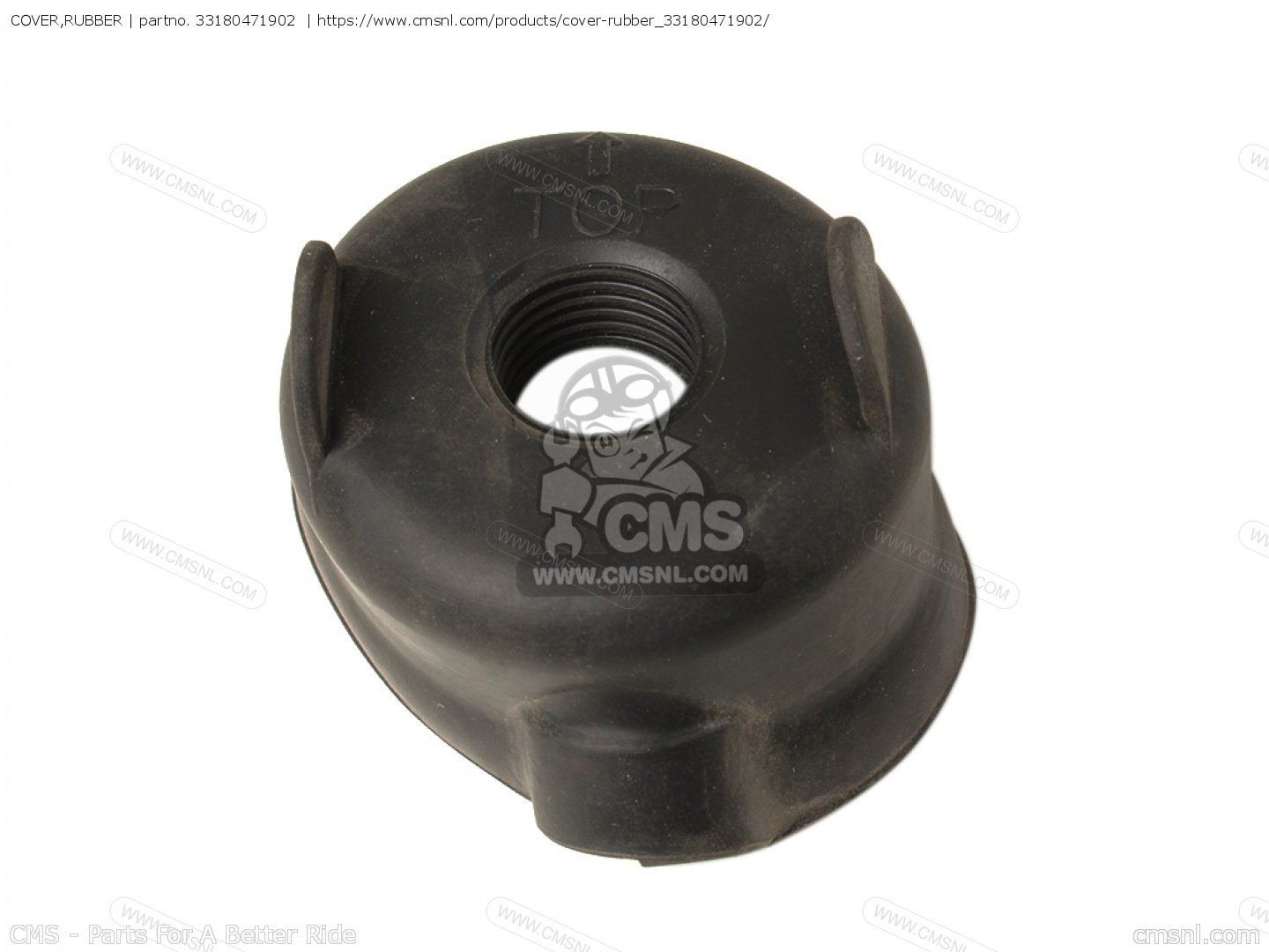 33180471902: COVER,RUBBER Honda - buy the 33180-471-902 at CMSNL