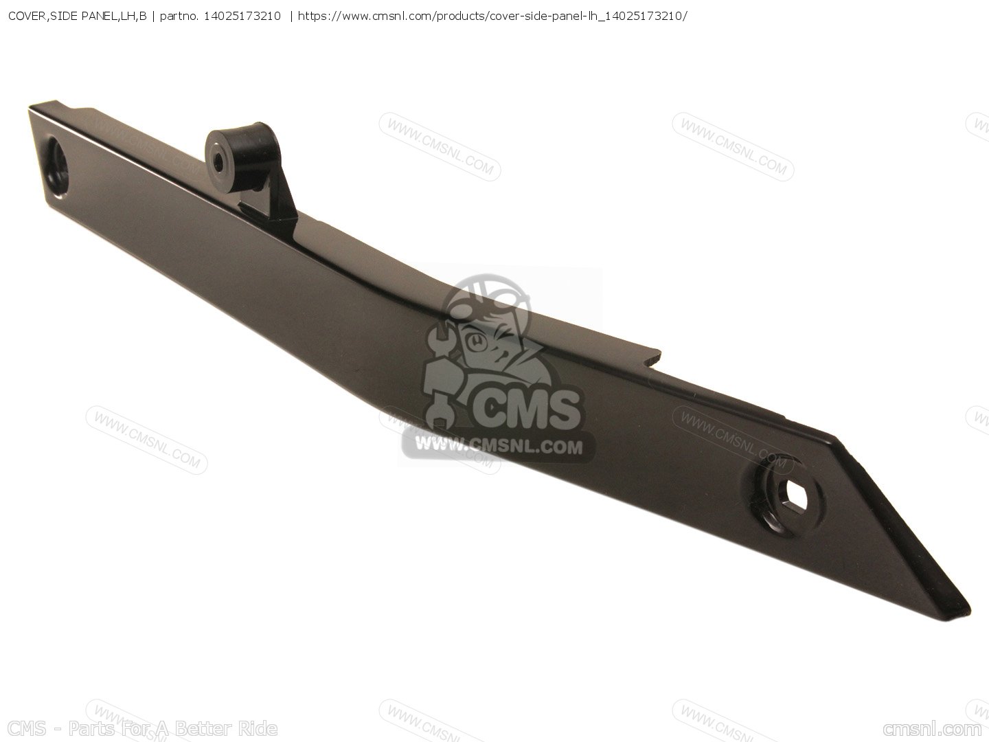 14025173210: COVER,SIDE PANEL,LH,B Kawasaki - buy the 14025-1732-10 at ...