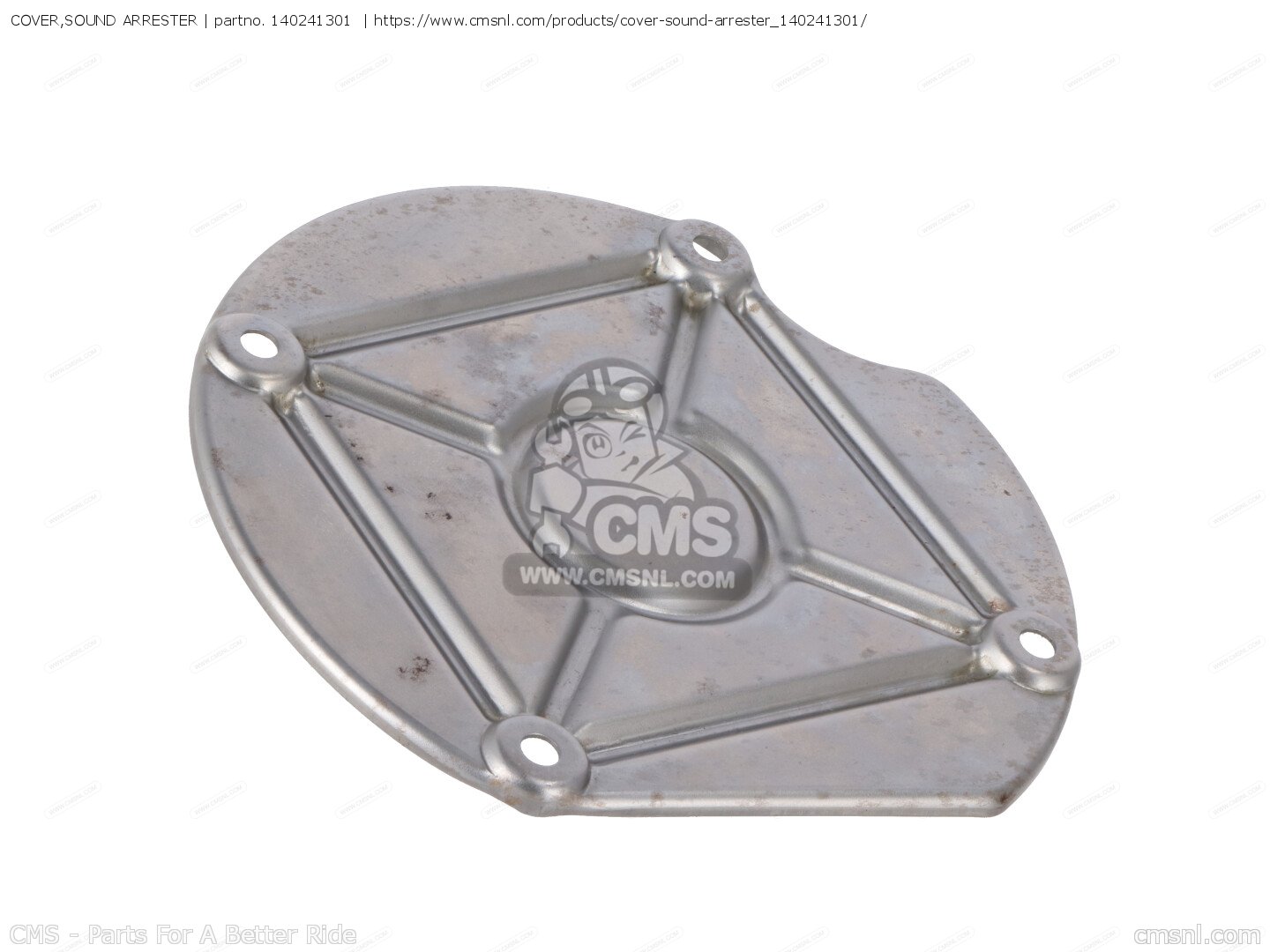 140241301: COVER,SOUND ARRESTER Kawasaki - buy the 14024-1301 at CMSNL