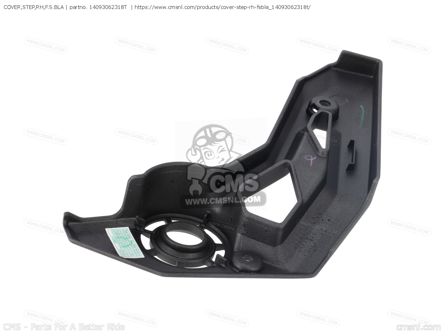 14093062318T: Cover,step,rh,f.s.bla Kawasaki - buy the 14093-0623-18T ...