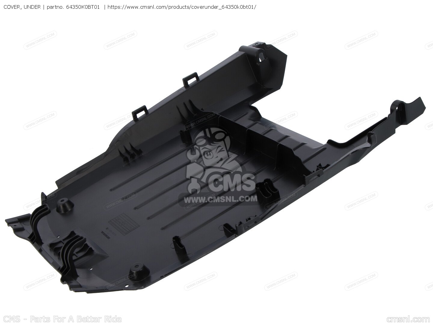 64350K0BT01: Cover,under Honda - buy the 64350-K0B-T01 at CMSNL