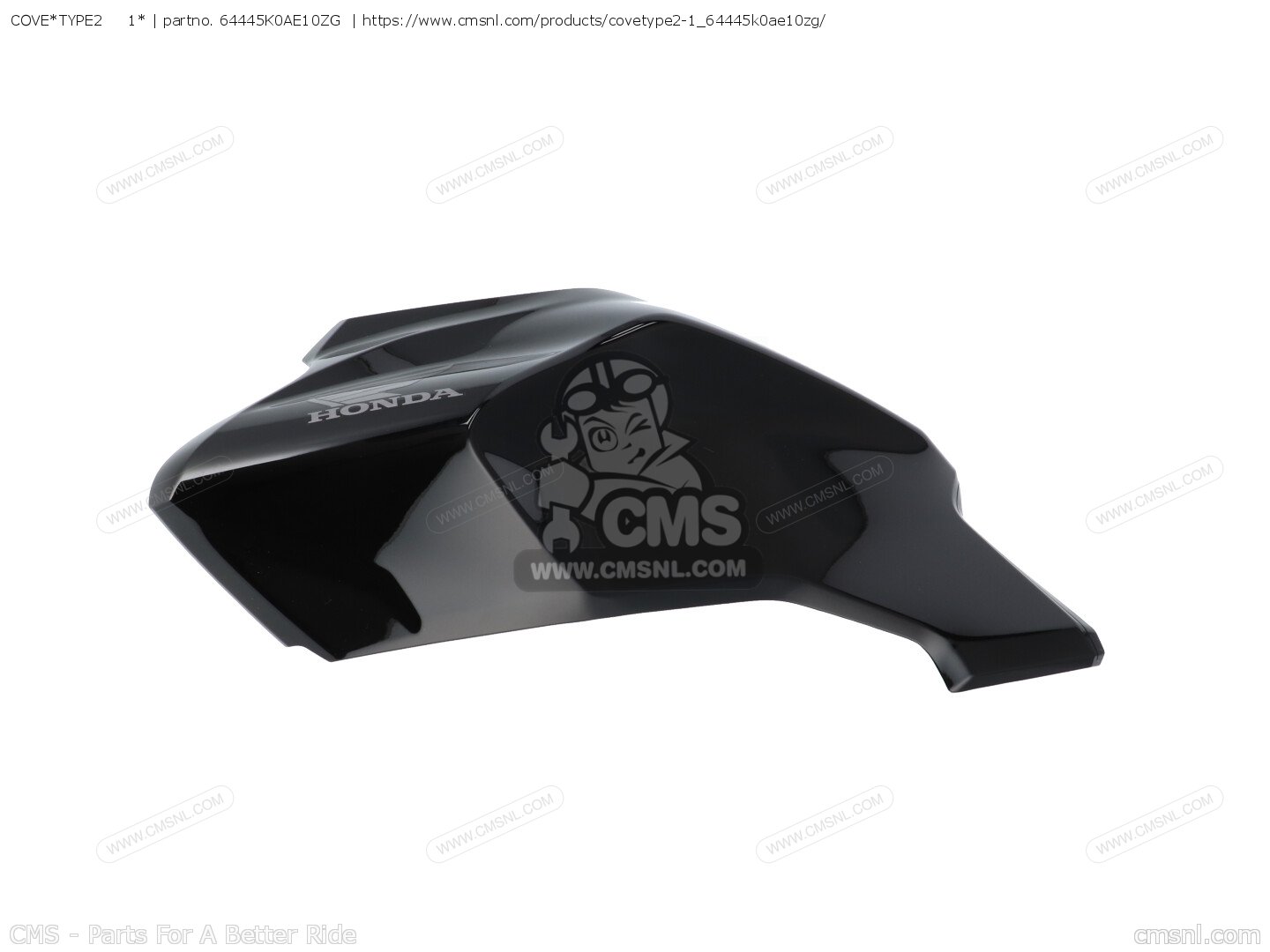 64445K0AE10ZG: Cove*type2 1* Honda - buy the 64445-K0A-E10ZG at CMSNL