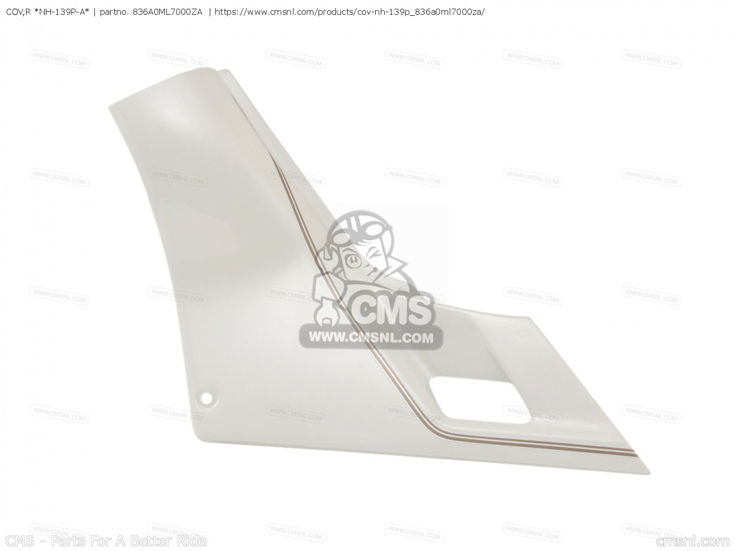 COV,R *NH-139P-A* for Honda - order at CMSNL