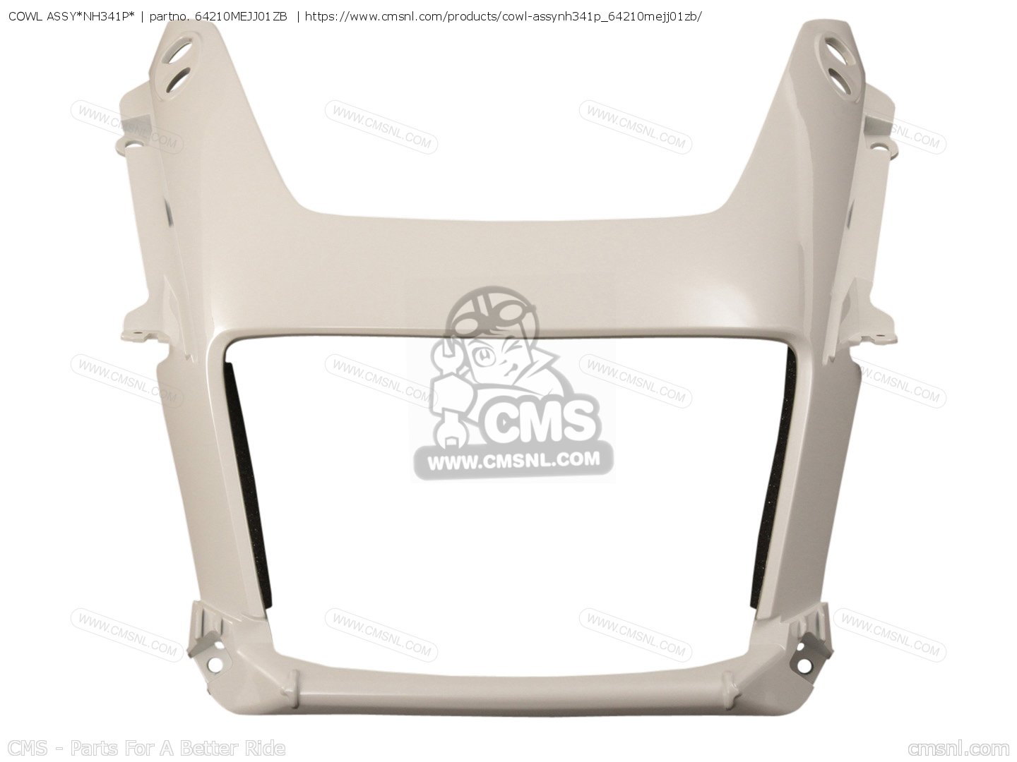 64210MEJJ01ZB: COWL ASSY*NH341P* Honda - buy the 64210-MEJ-J01ZB at CMSNL