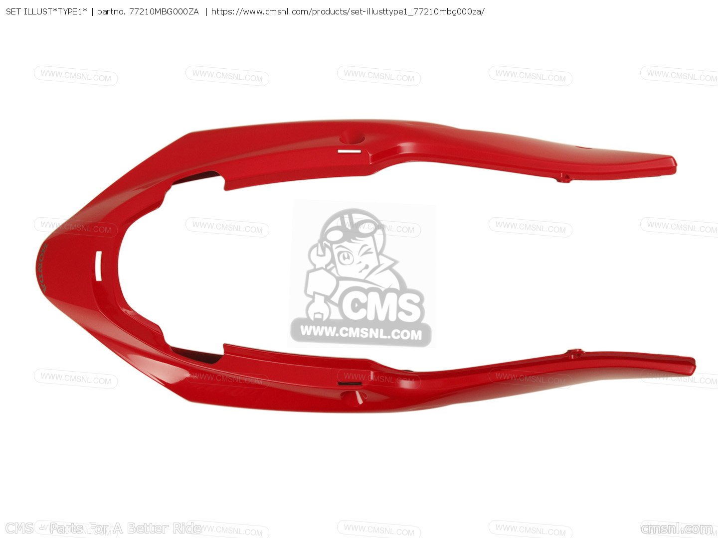 COWL SET, RR. (WL) * for VFR800FI 1998 (W) AUSTRALIA - order at CMSNL