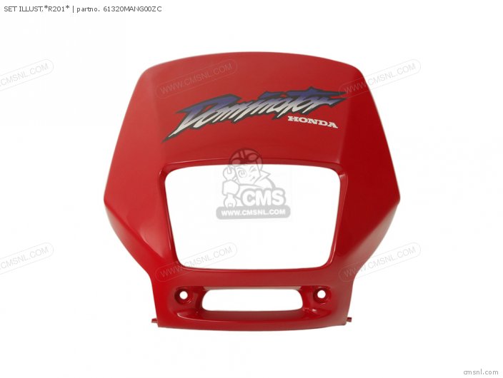 COWL SET, UPPER (WL) for NX650 DOMINATOR 1998 (W) ITALY - order at CMSNL