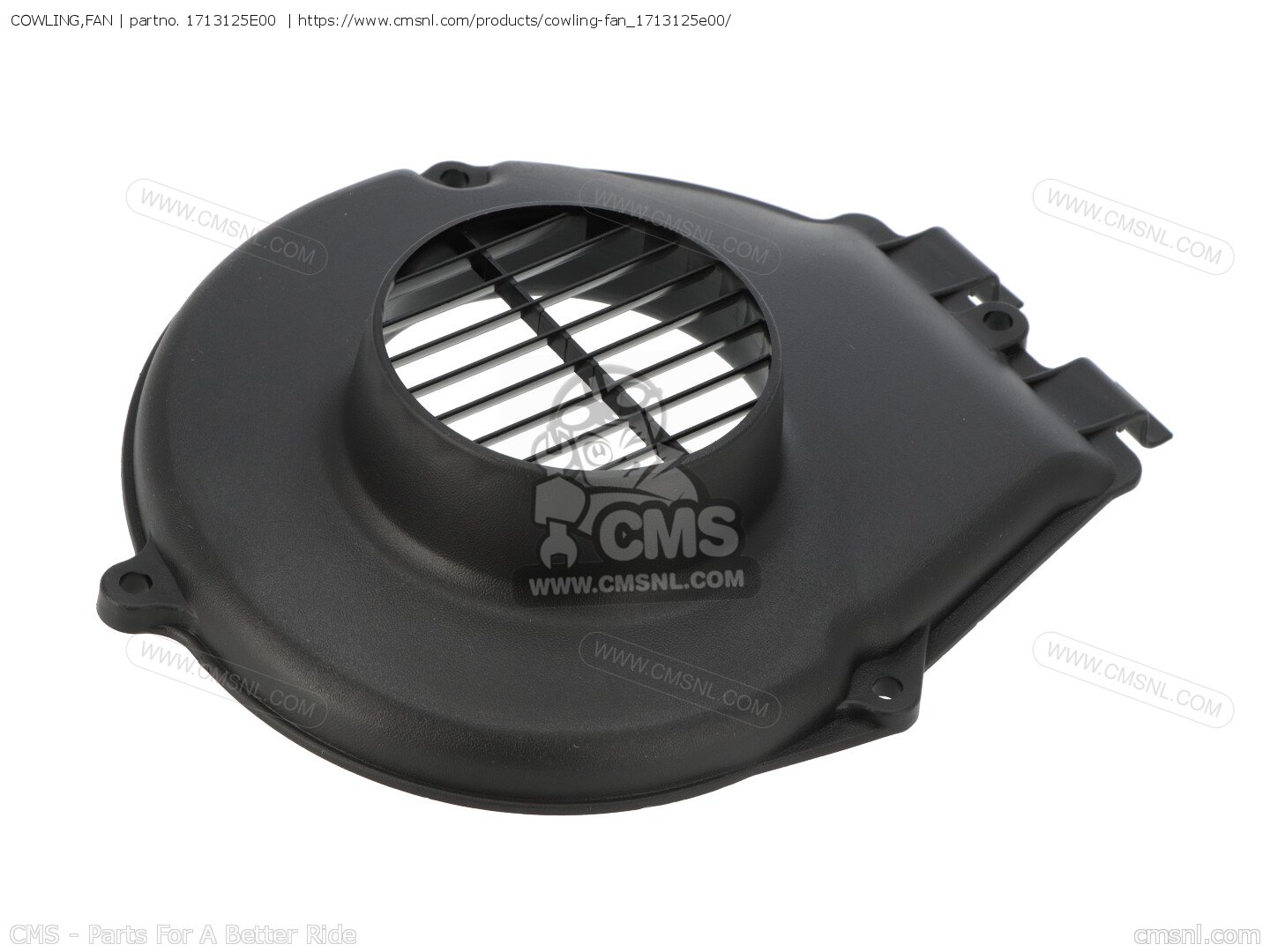 COWLING,FAN for AY50W 1997 (V) - order at CMSNL