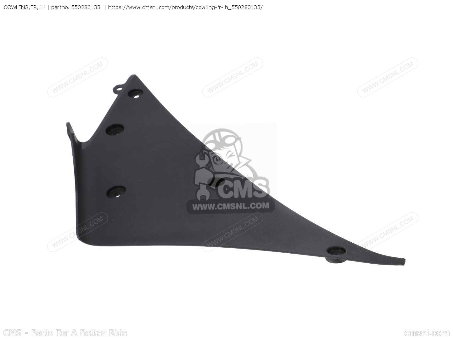 550280133: Cowling,fr,lh Kawasaki - buy the 55028-0133 at CMSNL