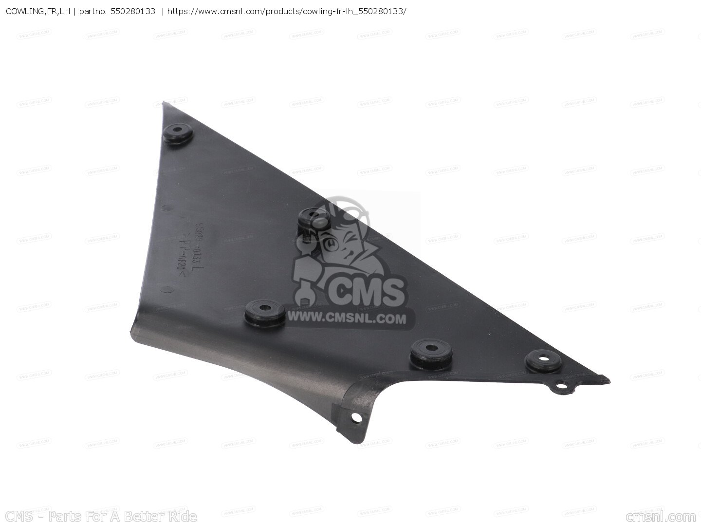 550280133: Cowling,fr,lh Kawasaki - buy the 55028-0133 at CMSNL