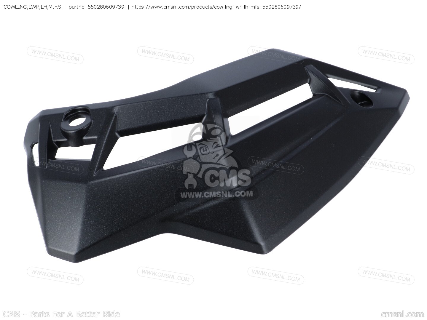 550280609739: Cowling,lwr,lh,m.f.s. Kawasaki - buy the 55028-0609-739 ...