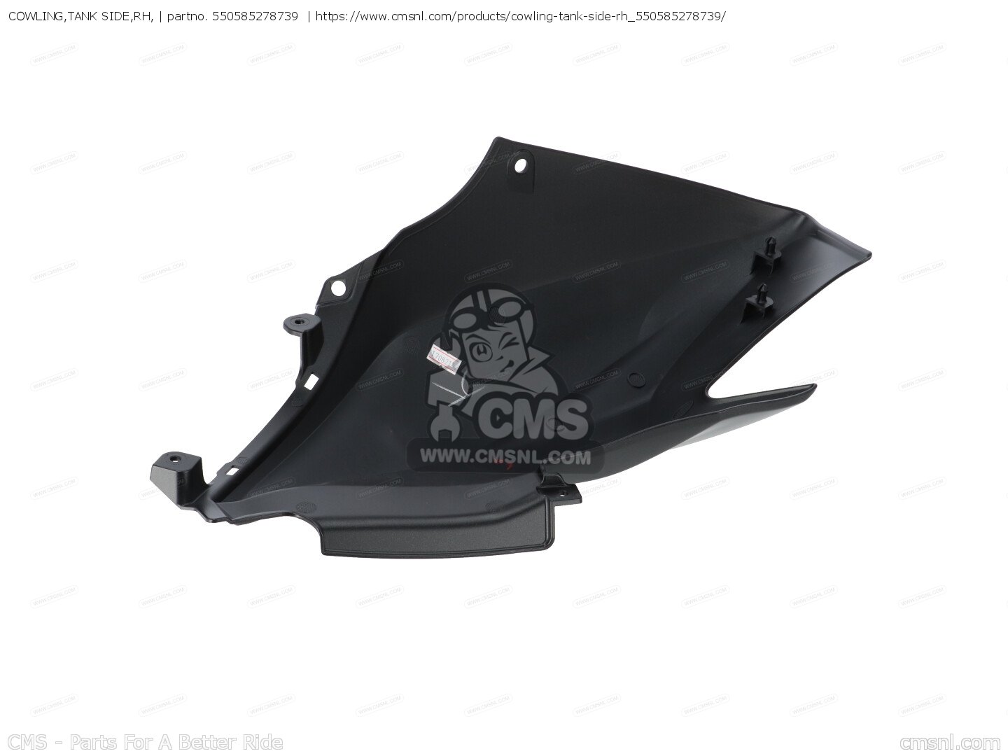 550585278739: Cowling,tank Side,rh, Kawasaki - buy the 55058-5278-739 ...