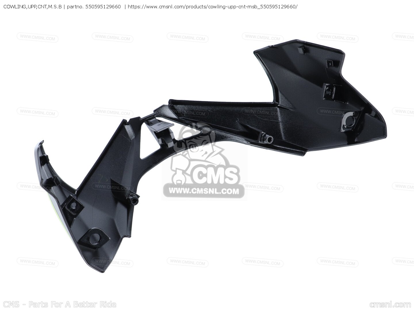 550595129660: COWLING,UPP,CNT,M.S.B Kawasaki - buy the 550595129660 at ...
