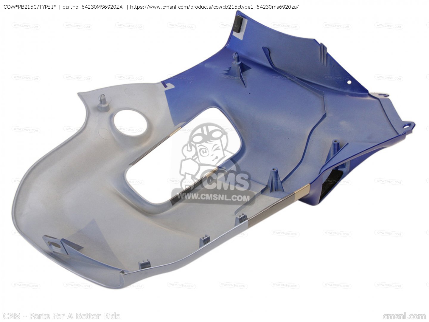 64230MS6920ZA: Cow*pb215c/type1* Honda - buy the 64230-MS6-920ZA at CMSNL