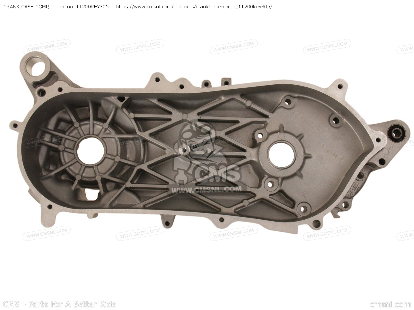 11200KEY305: CRANK CASE COMP,L Honda - buy the 11200-KEY-305 at CMSNL