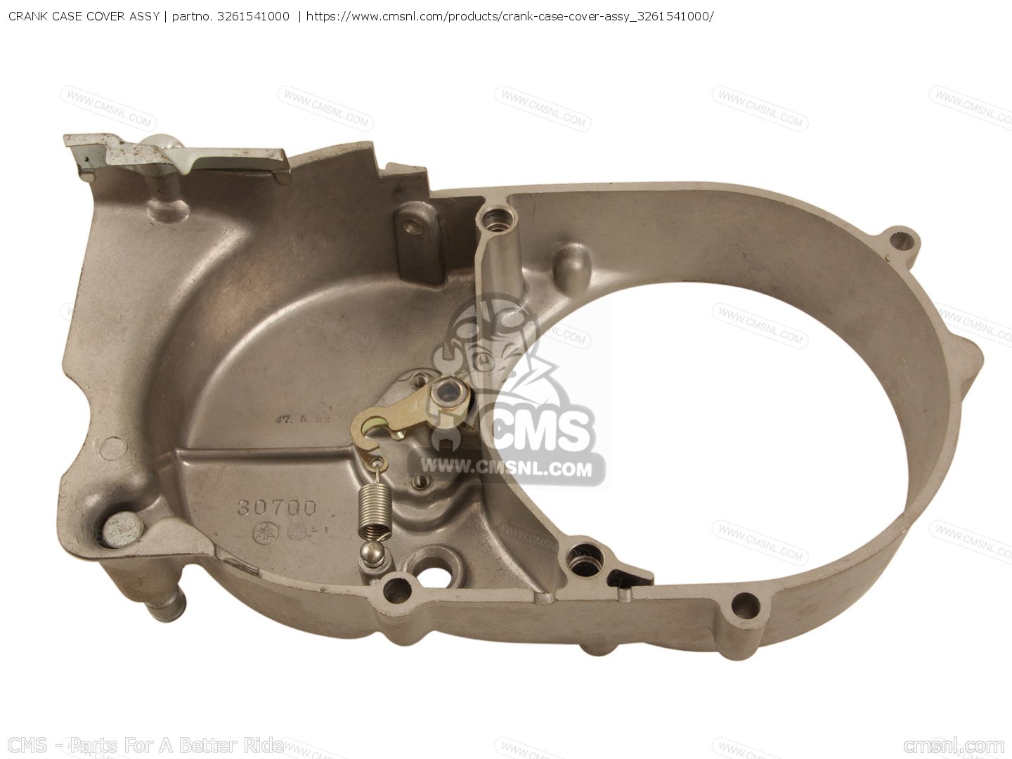 CRANK CASE COVER ASSY for LS2 1972 USA - order at CMSNL