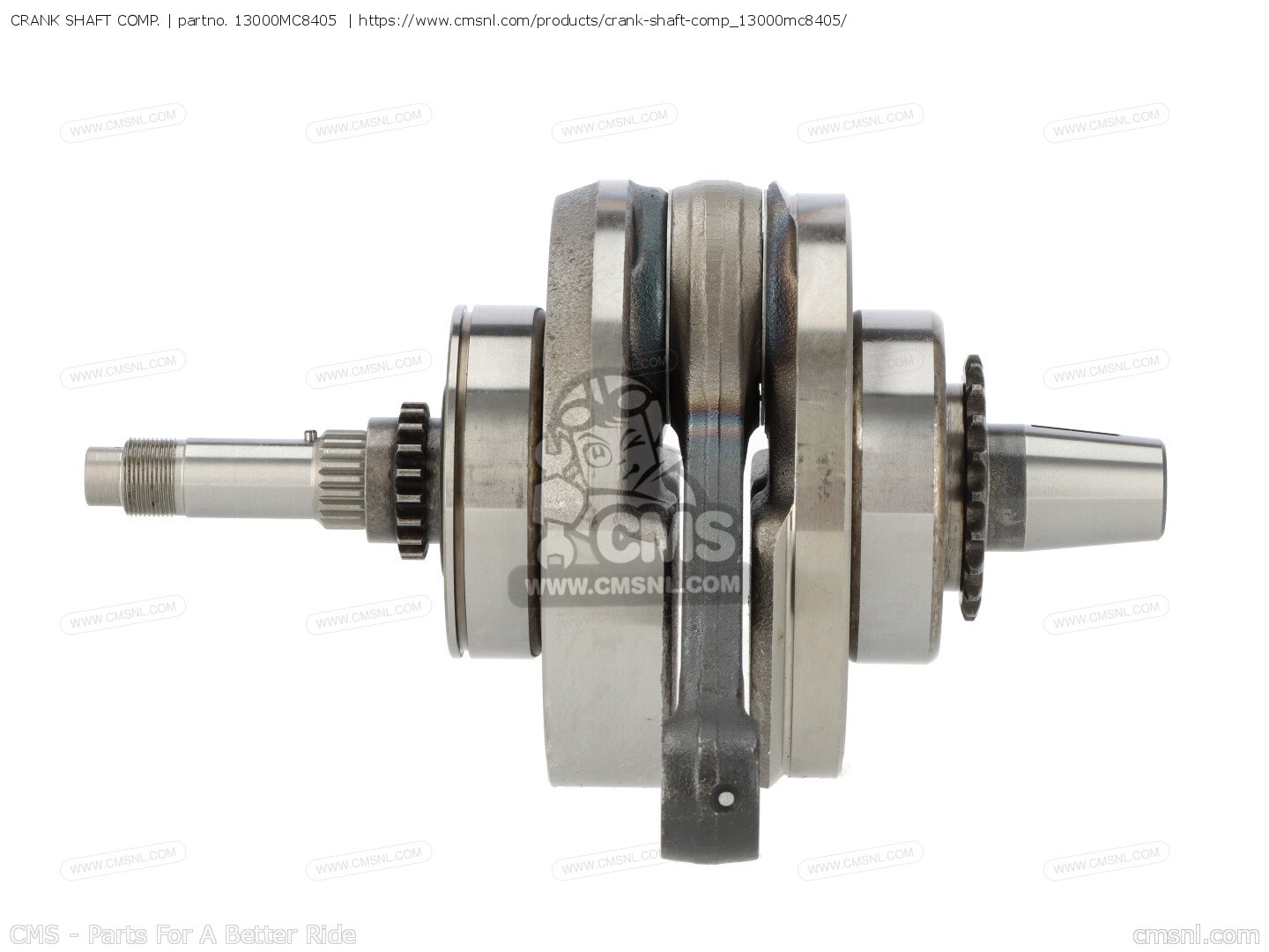 13000MC8405: CRANK SHAFT COMP. Honda - buy the 13000-MC8-405 at CMSNL
