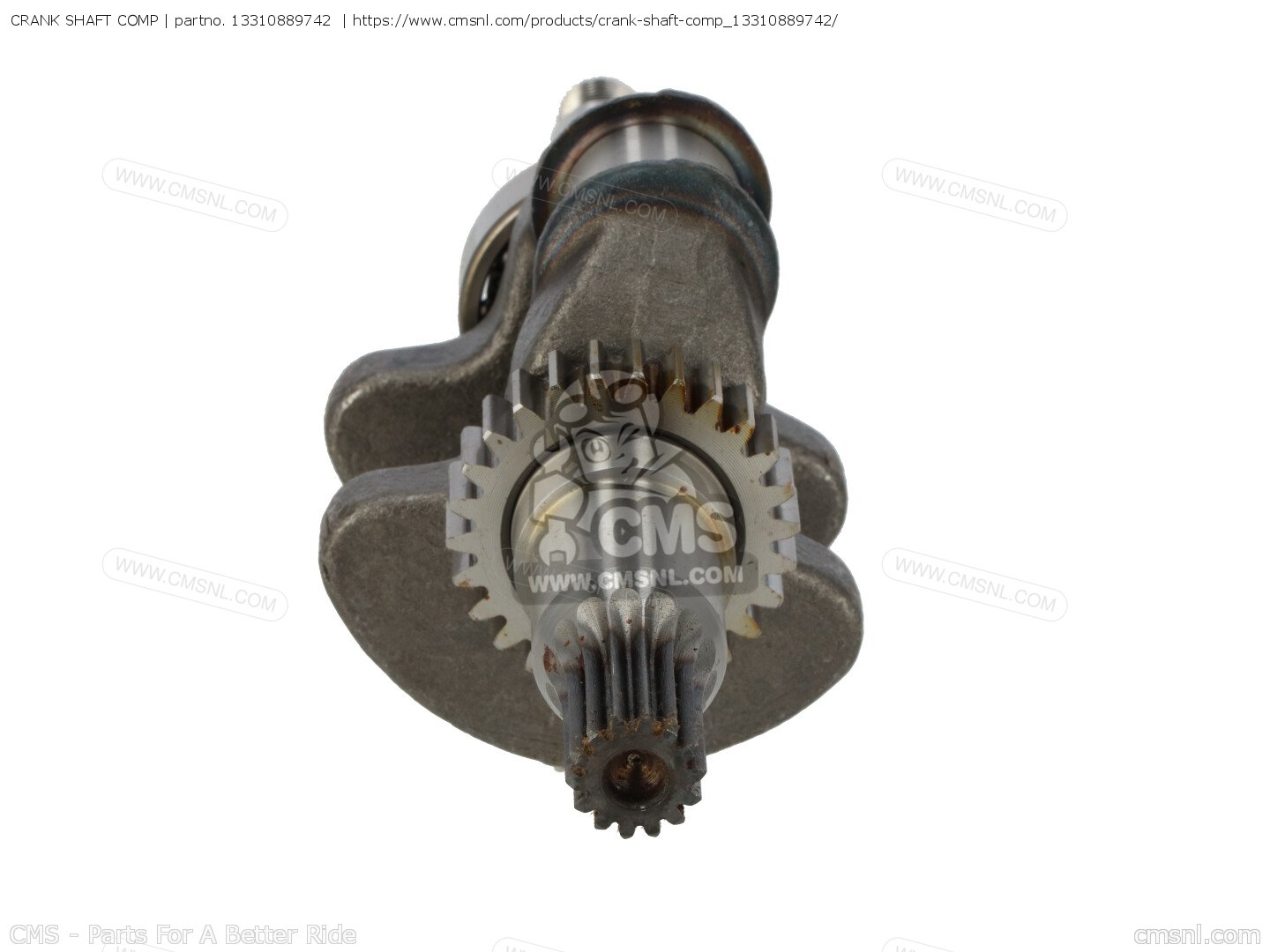 13310889742: Crank Shaft Comp Honda - buy the 13310-889-742 at CMSNL