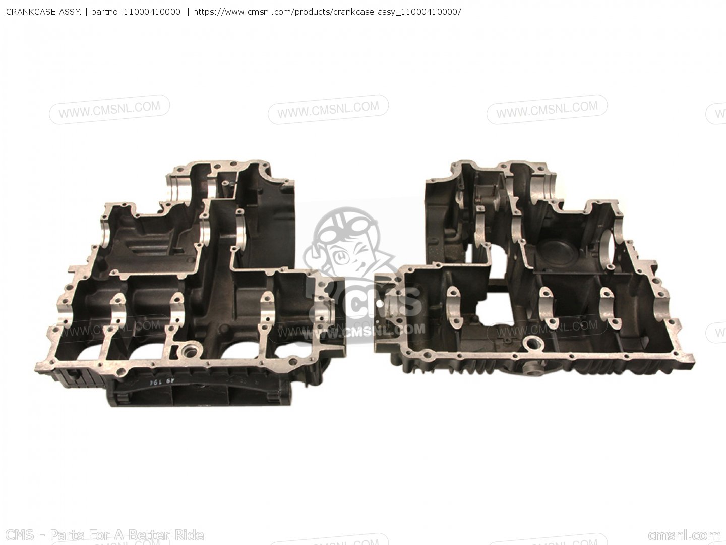 11000410000: CRANKCASE ASSY. Honda - buy the 11000-410-000 at CMSNL