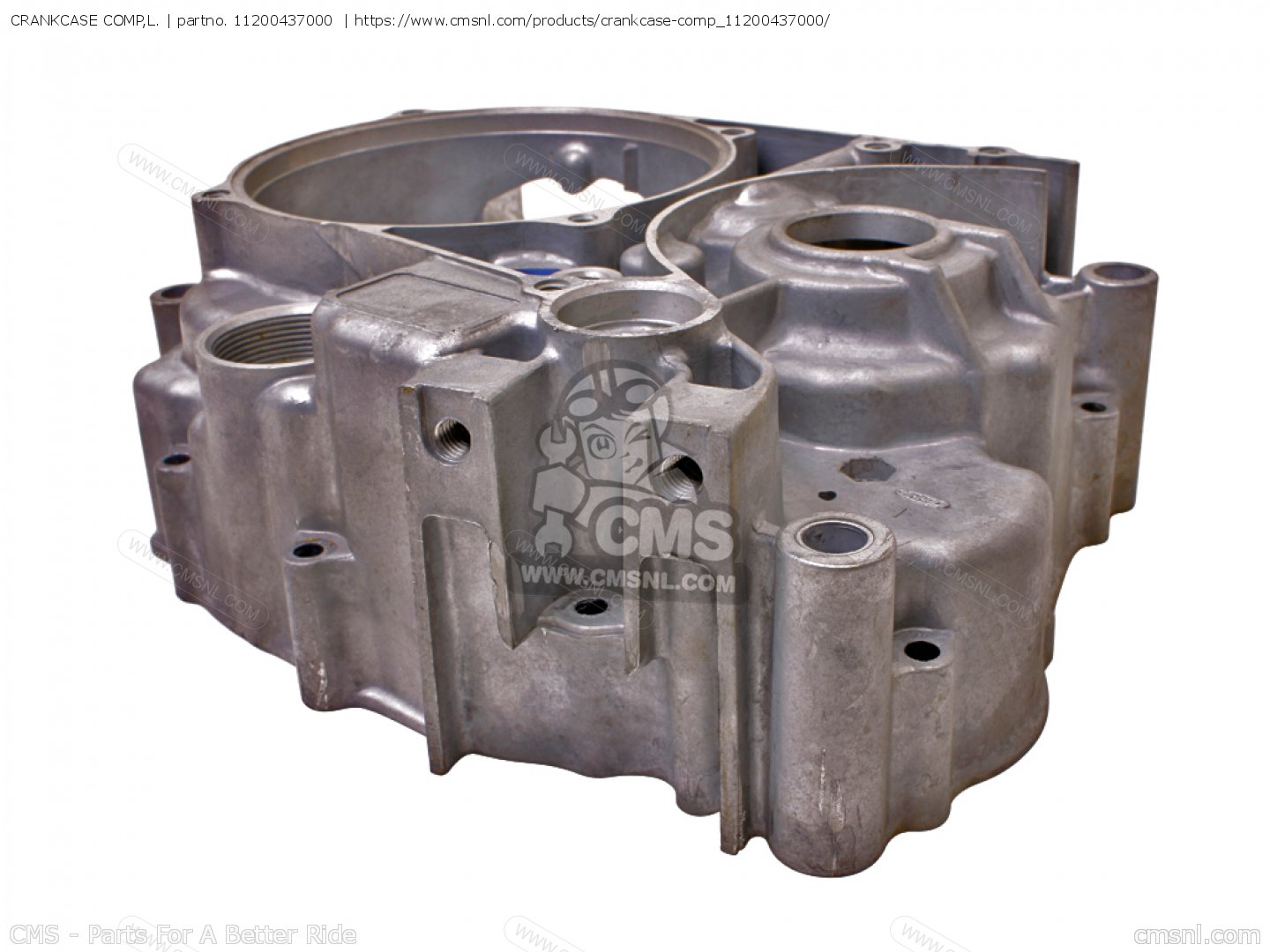 11200437000: CRANKCASE COMP,L. Honda - buy the 11200-437-000 at CMSNL