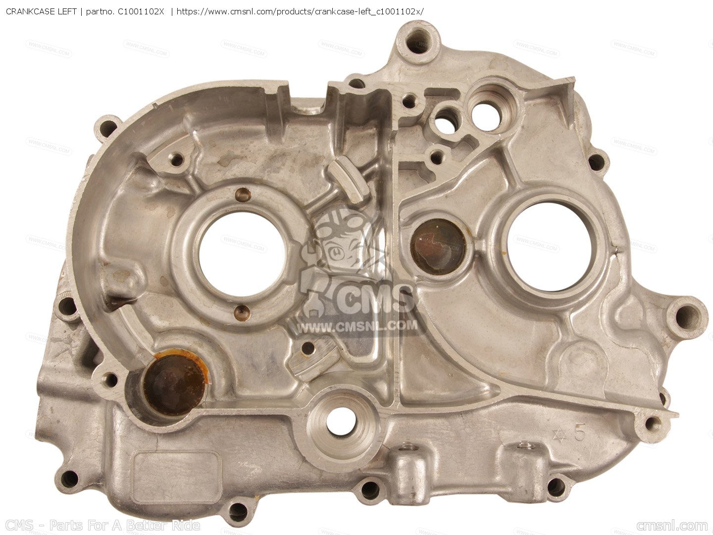 C1001102X: CRANKCASE LEFT Honda - buy the C1001102X at CMSNL