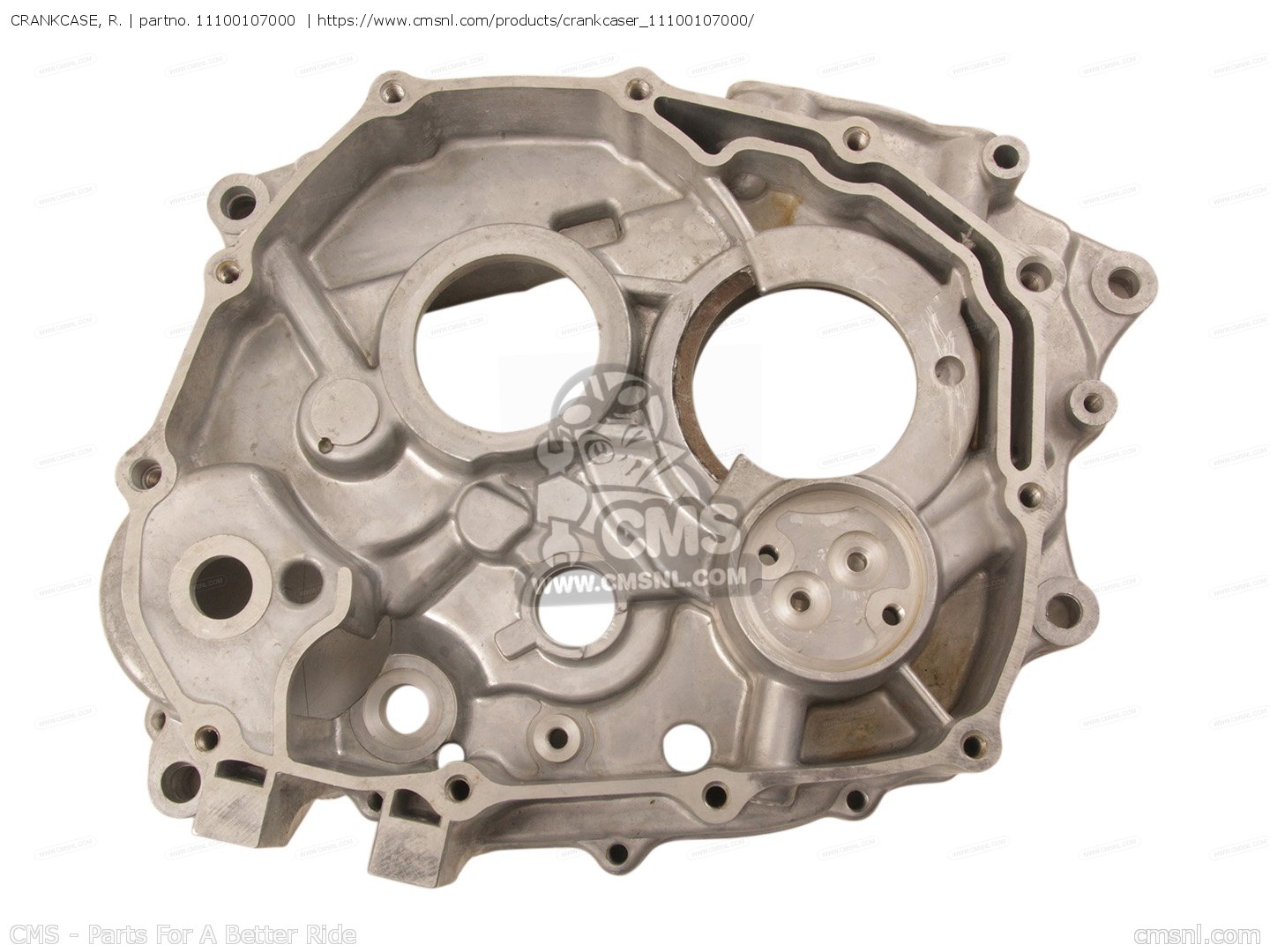 11100107000: CRANKCASE, R. Honda - buy the 11100-107-000 at CMSNL