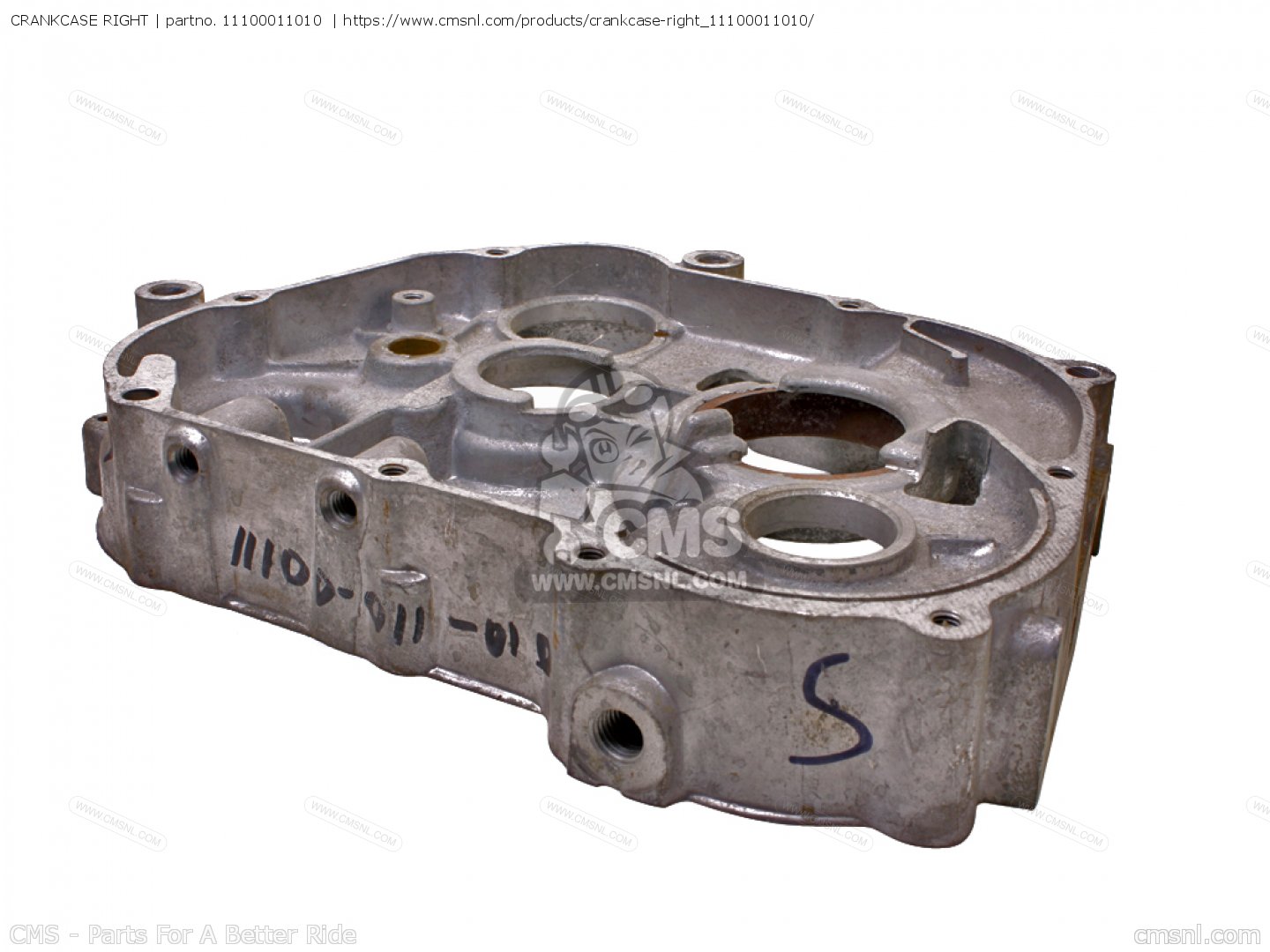 11100011010: CRANKCASE RIGHT Honda - buy the 11100-011-010 at CMSNL