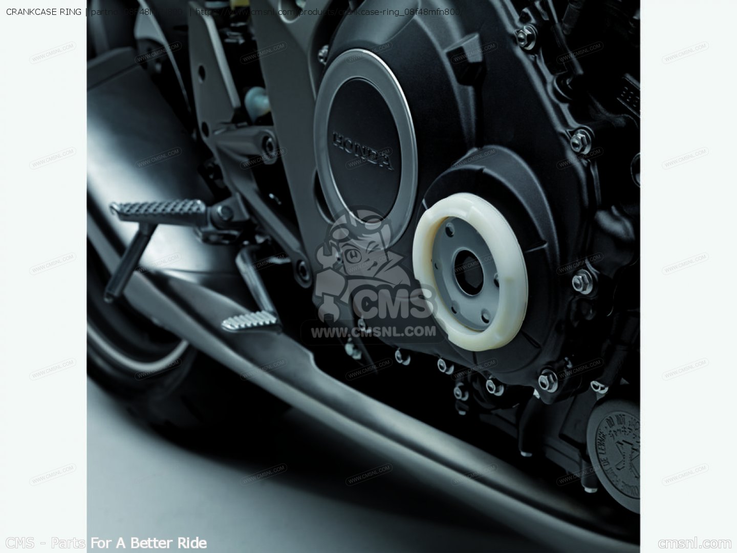 08F48MFN800: Crankcase Ring Set Honda - buy the 08F48-MFN-800 at CMSNL