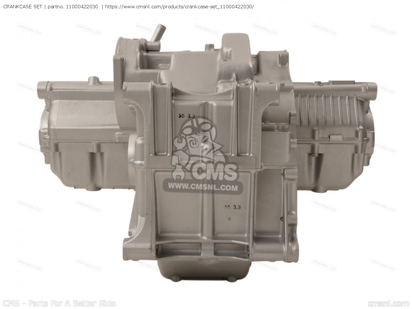 CRANKCASE SET for CBX1000 SUPERSPORT 1979 (Z) USA - order at CMSNL