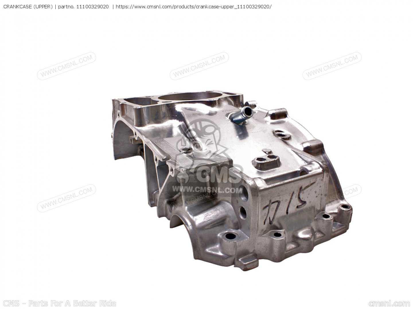 11100329020: Crankcase (upper) Honda - buy the 11100-329-020 at CMSNL