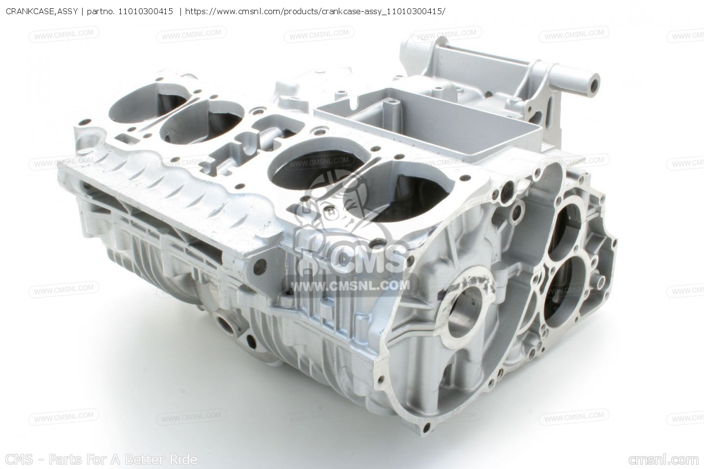 CRANKCASE,ASSY for CB750K0 FOUR 1969 USA - order at CMSNL