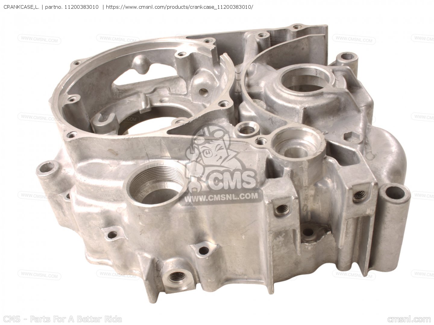 11200383010: CRANKCASE,L. Honda - buy the 11200-383-010 at CMSNL