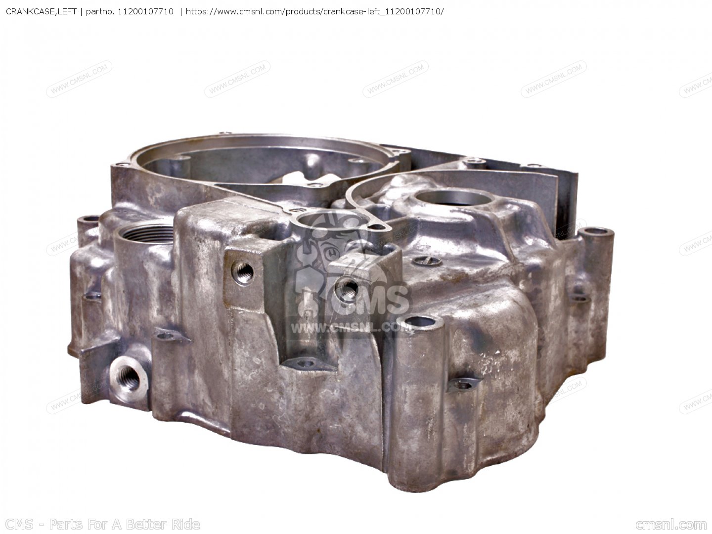 11200107710: CRANKCASE,LEFT Honda - buy the 11200-107-710 at CMSNL