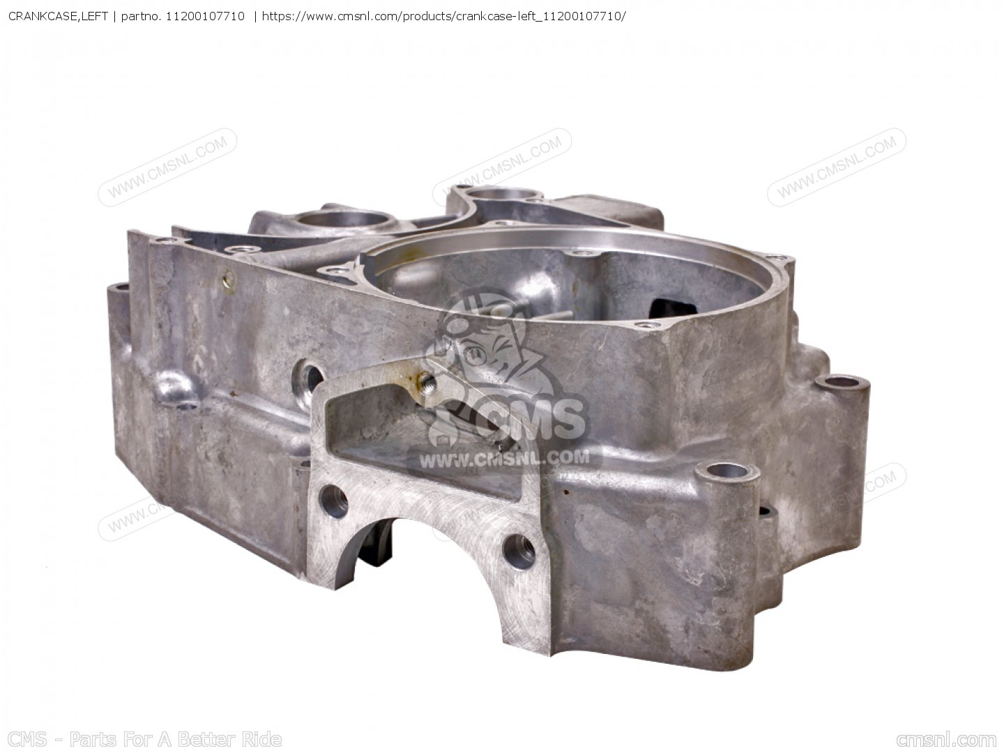 11200107710: CRANKCASE,LEFT Honda - buy the 11200-107-710 at CMSNL