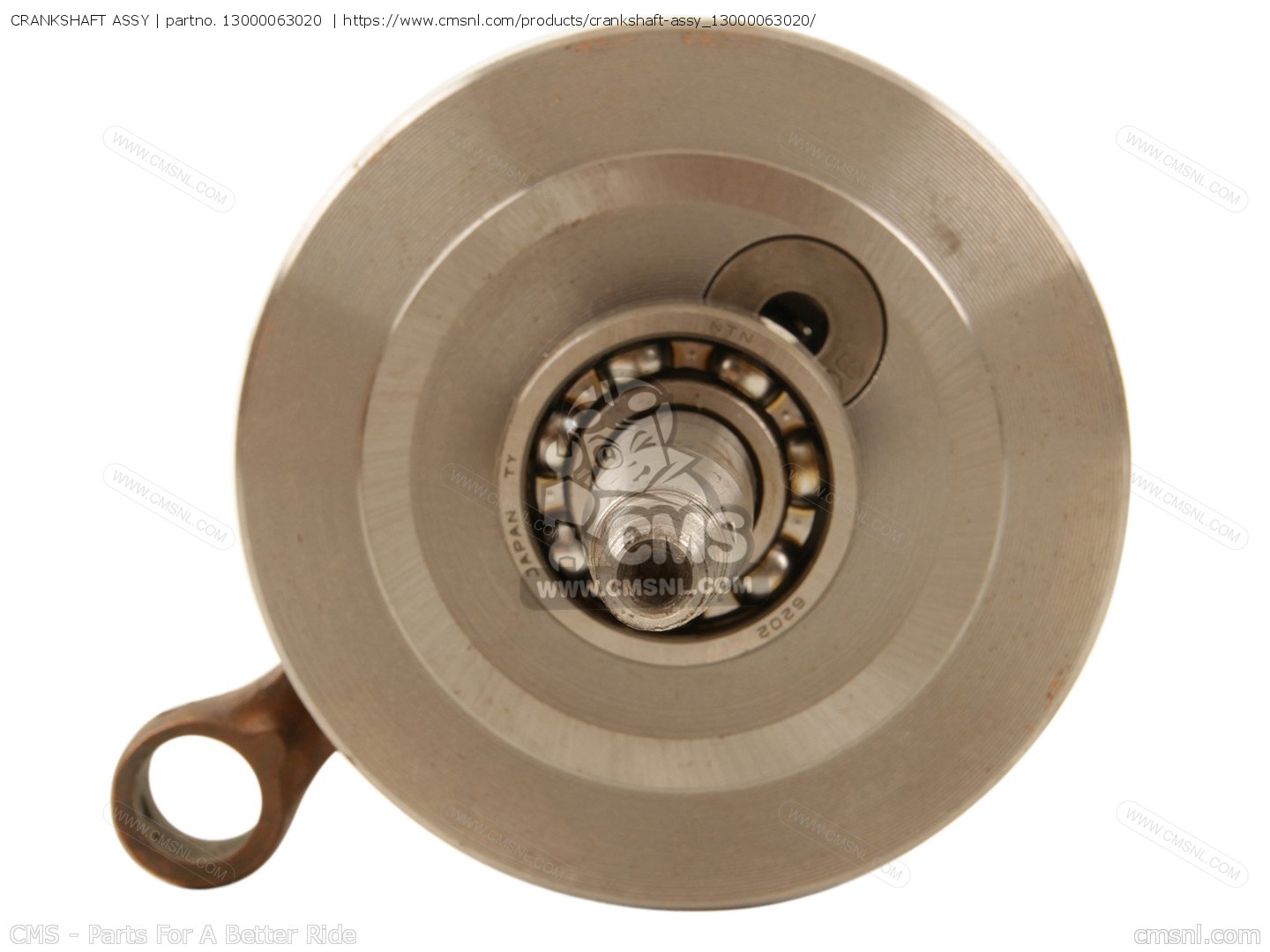 13000063020: CRANKSHAFT ASSY Honda - buy the 13000-063-020 at CMSNL