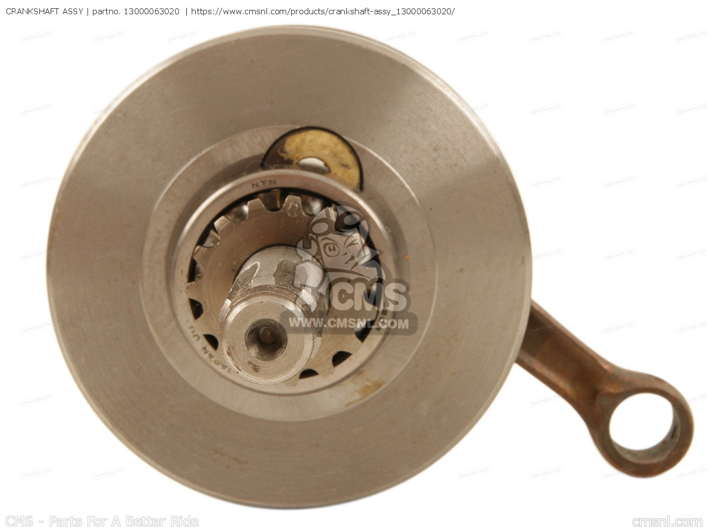 13000063020: CRANKSHAFT ASSY Honda - buy the 13000-063-020 at CMSNL