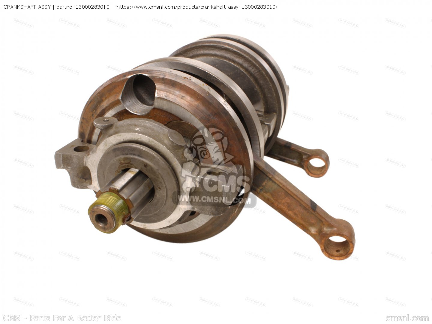 13000283010: CRANKSHAFT ASSY Honda - buy the 13000-283-010 at CMSNL