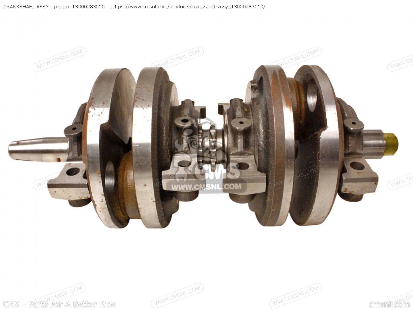 13000283010: CRANKSHAFT ASSY Honda - buy the 13000-283-010 at CMSNL