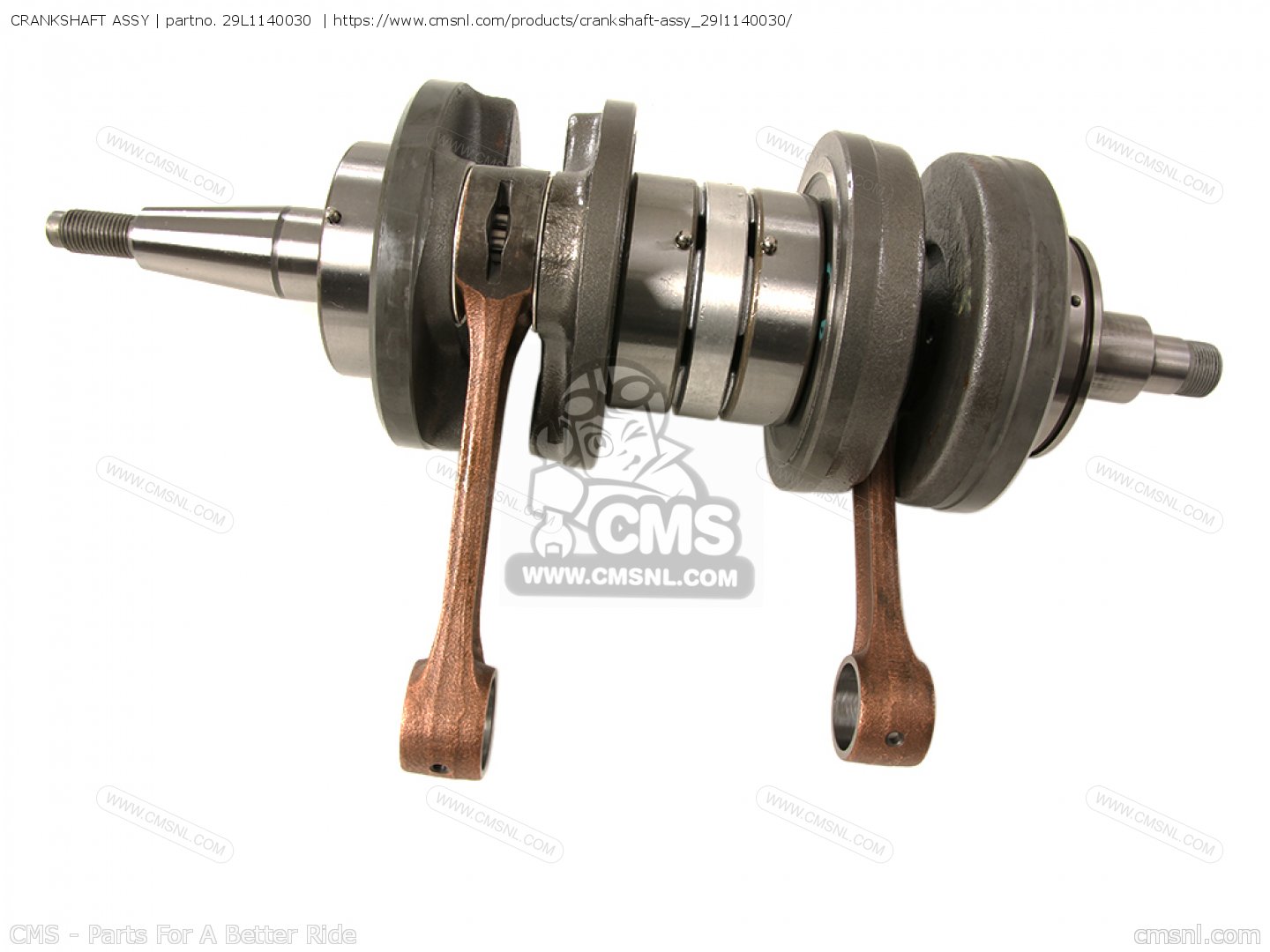 29L1140030: CRANKSHAFT ASSY Yamaha - buy the 29L-11400-30-00 at CMSNL