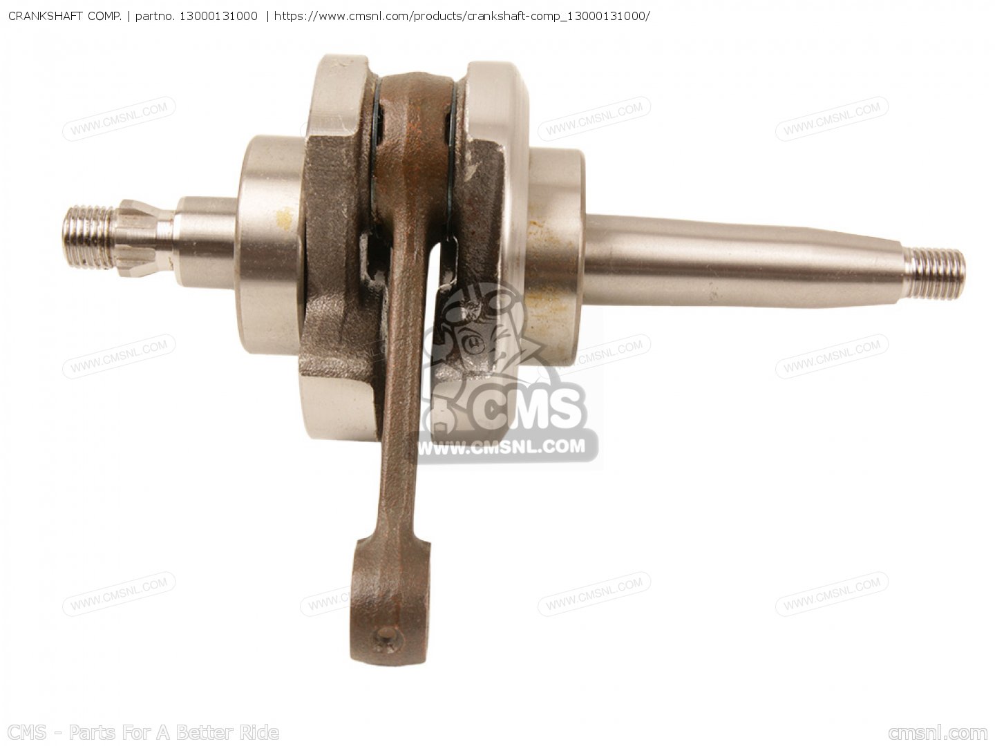 Honda MR50 ELSINORE 1974 K0 USA CRANKSHAFT / PISTON - buy CRANKSHAFT ...