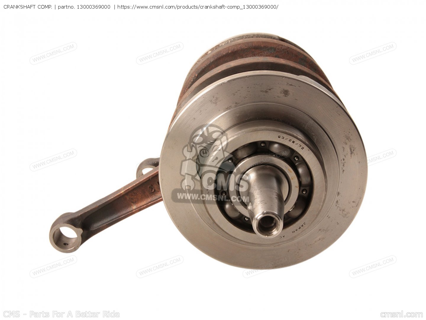 13000369000: CRANKSHAFT COMP. Honda - buy the 13000-369-000 at CMSNL