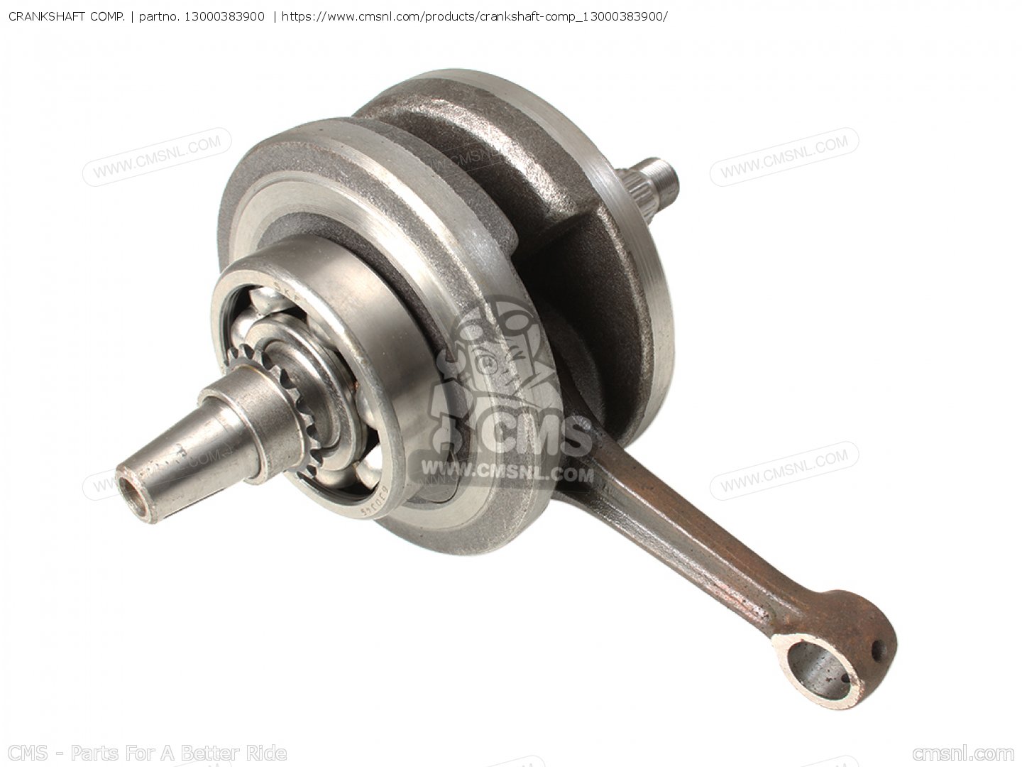 13000383900: CRANKSHAFT COMP. Honda - buy the 13000-383-900 at CMSNL