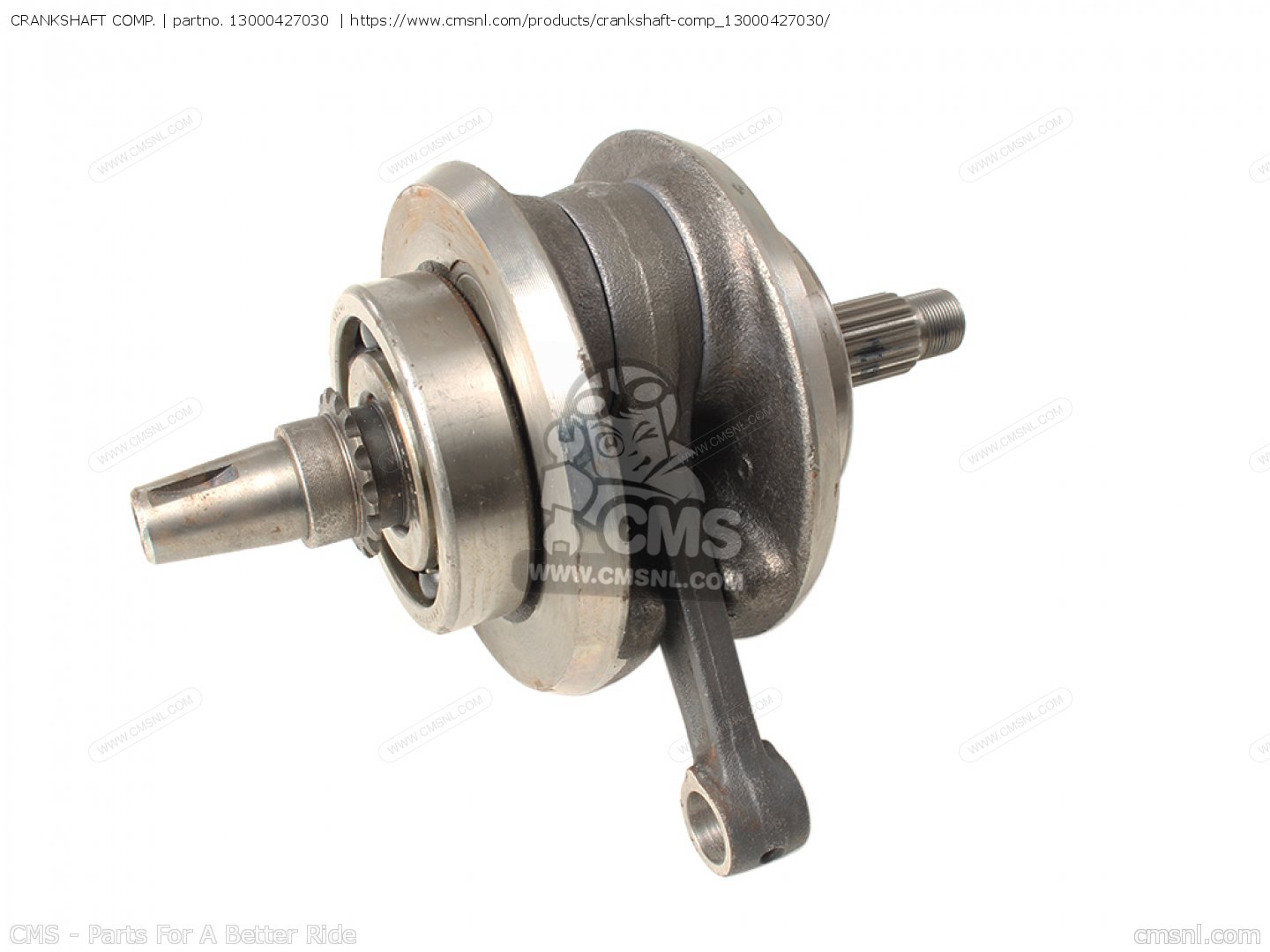 13000427030: CRANKSHAFT COMP. Honda - buy the 13000-427-030 at CMSNL