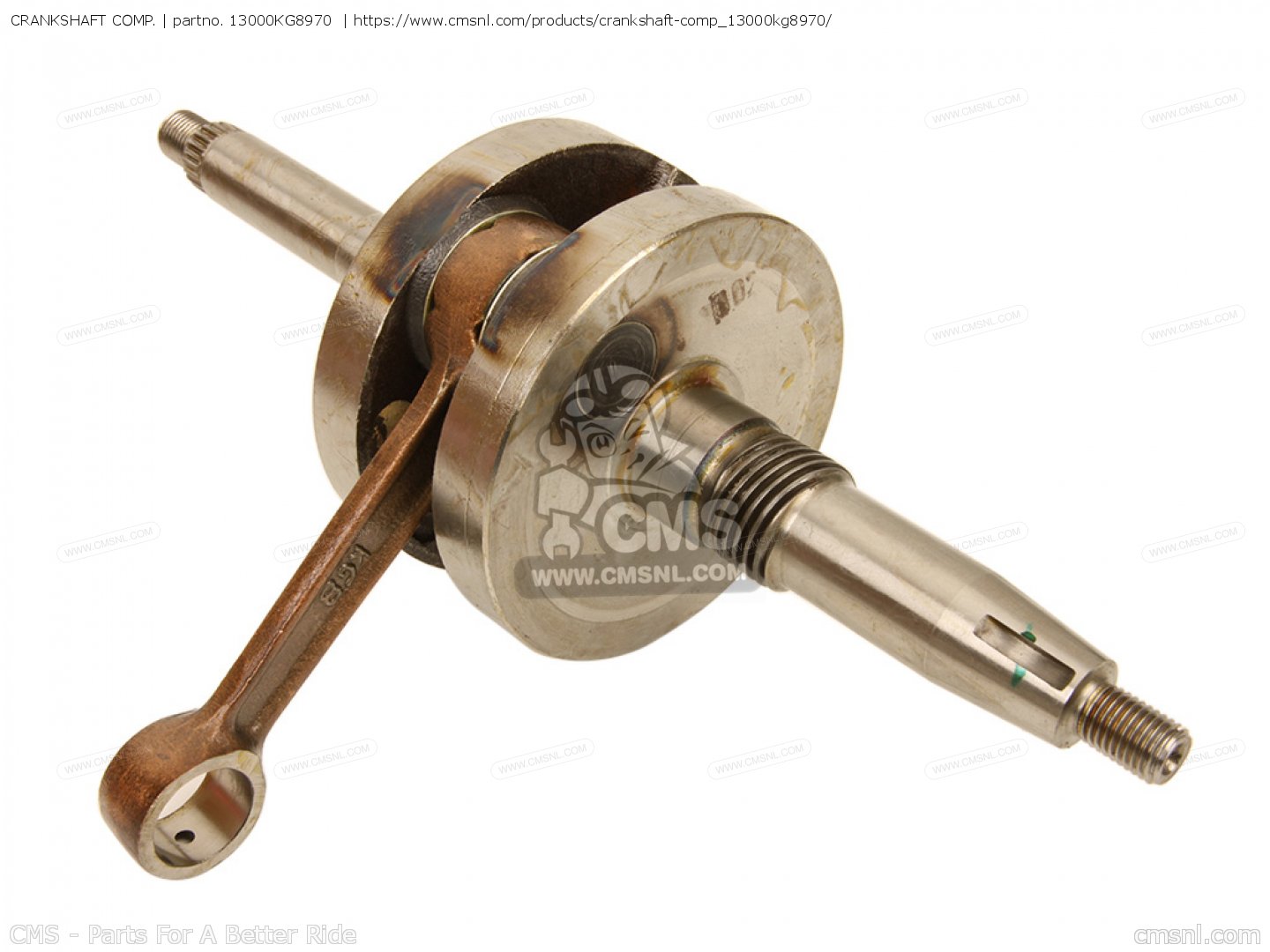 13000KG8970: Crankshaft Comp. Honda - buy the 13000-KG8-970 at CMSNL