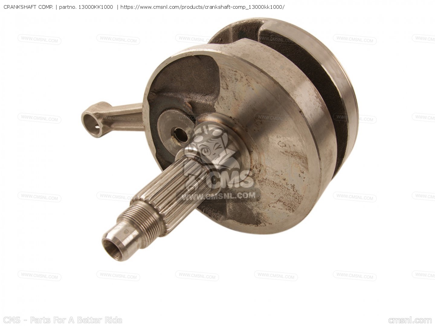 13000KK1000: CRANKSHAFT COMP. Honda - buy the 13000-KK1-000 at CMSNL