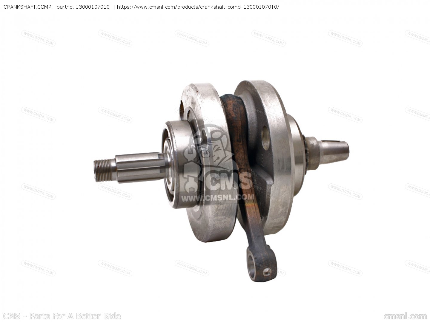 CRANKSHAFT,COMP for Honda - order at CMSNL